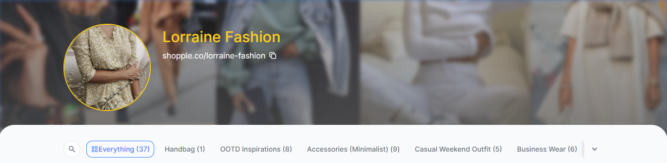 Feature Update: Display Personalised Shopple Page with Customised ...