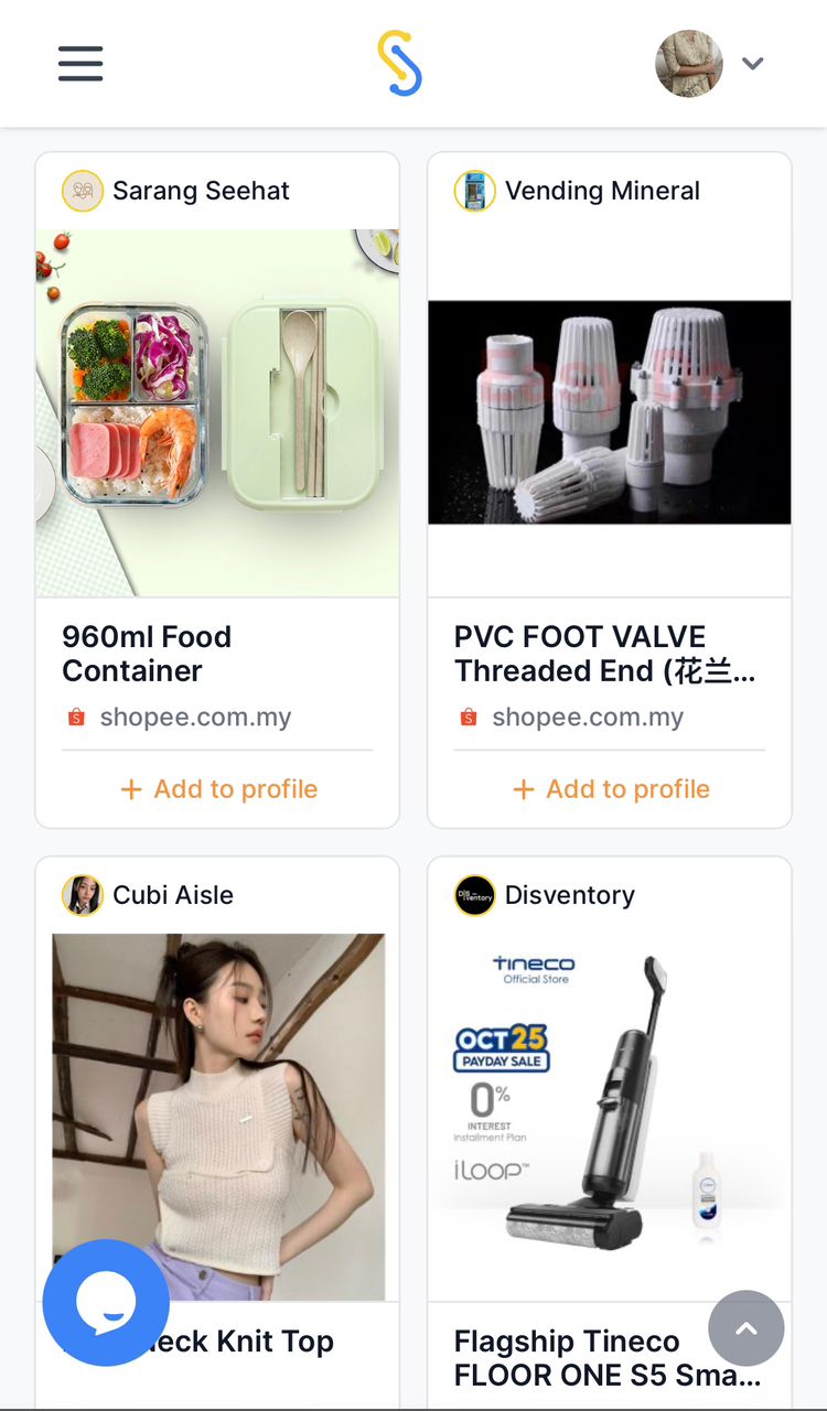 Find & Repost New Products from Shopple’s Discover Page - shopple.co